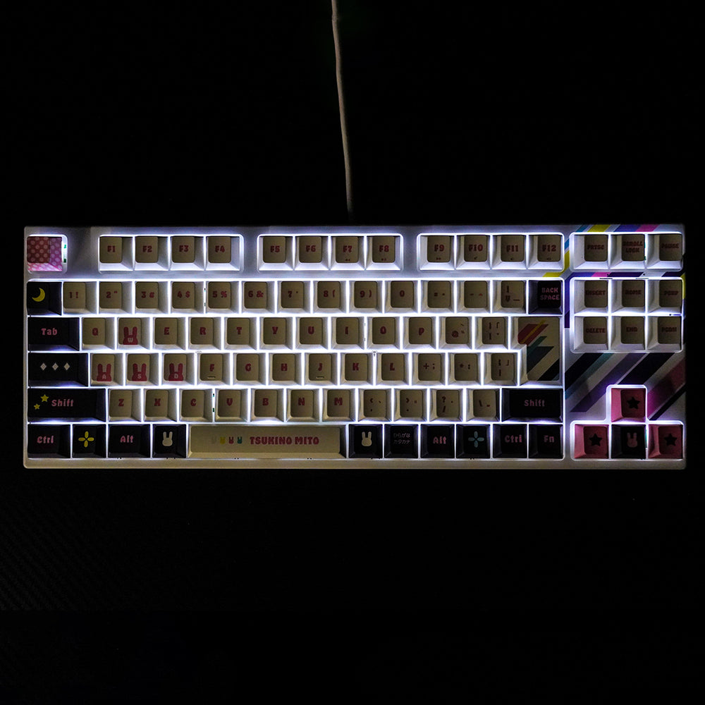 にじさんじ × ふもコレ キーボード 月ノ美兎 VARMILO 日本語配列 80%｜ふもコレ(Fumo Collection)