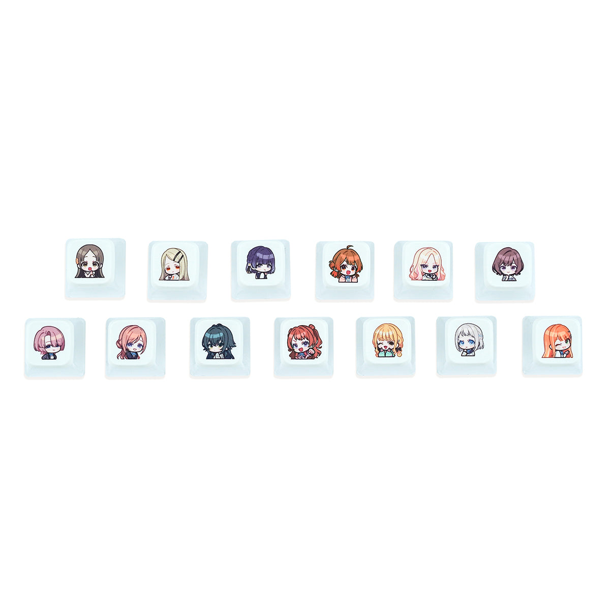 ふもコレ × 学園アイドルマスター キーキャップセット｜ふもコレ(Fumo Collection)