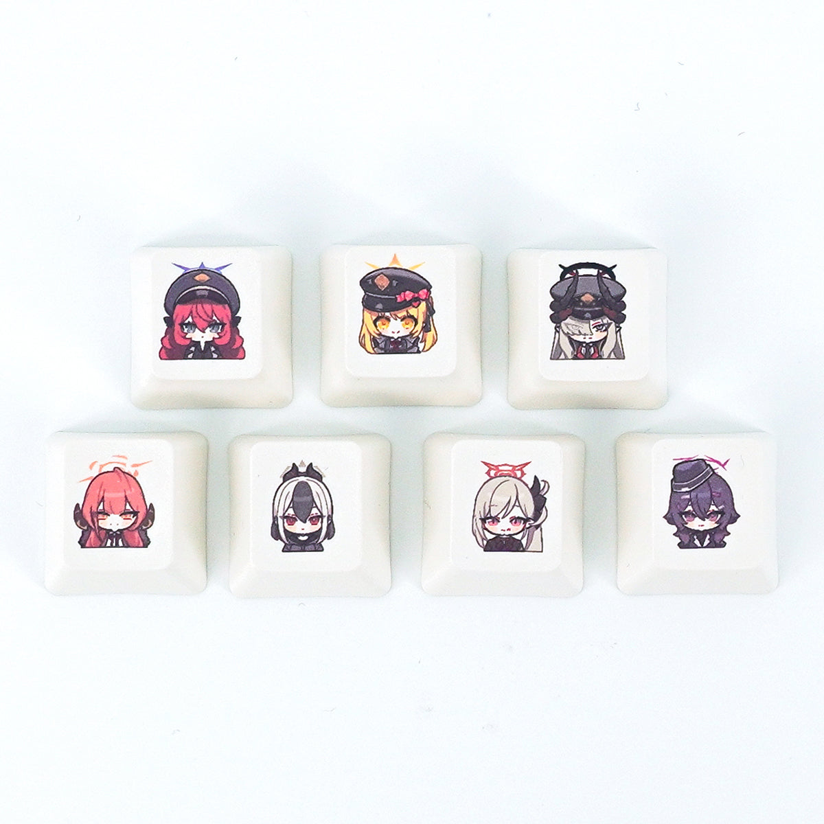 ふもコレ×ブルーアーカイブ キーキャップセット ゲヘナ学園 B｜ふもコレ(Fumo Collection)