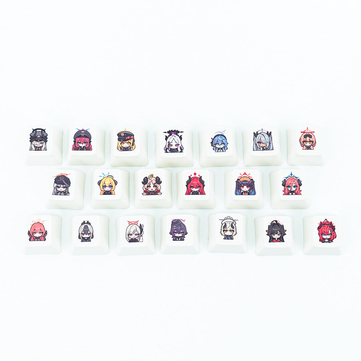 ふもコレ×ブルーアーカイブ キーキャップセット ゲヘナ学園 D｜ふもコレ(Fumo Collection)