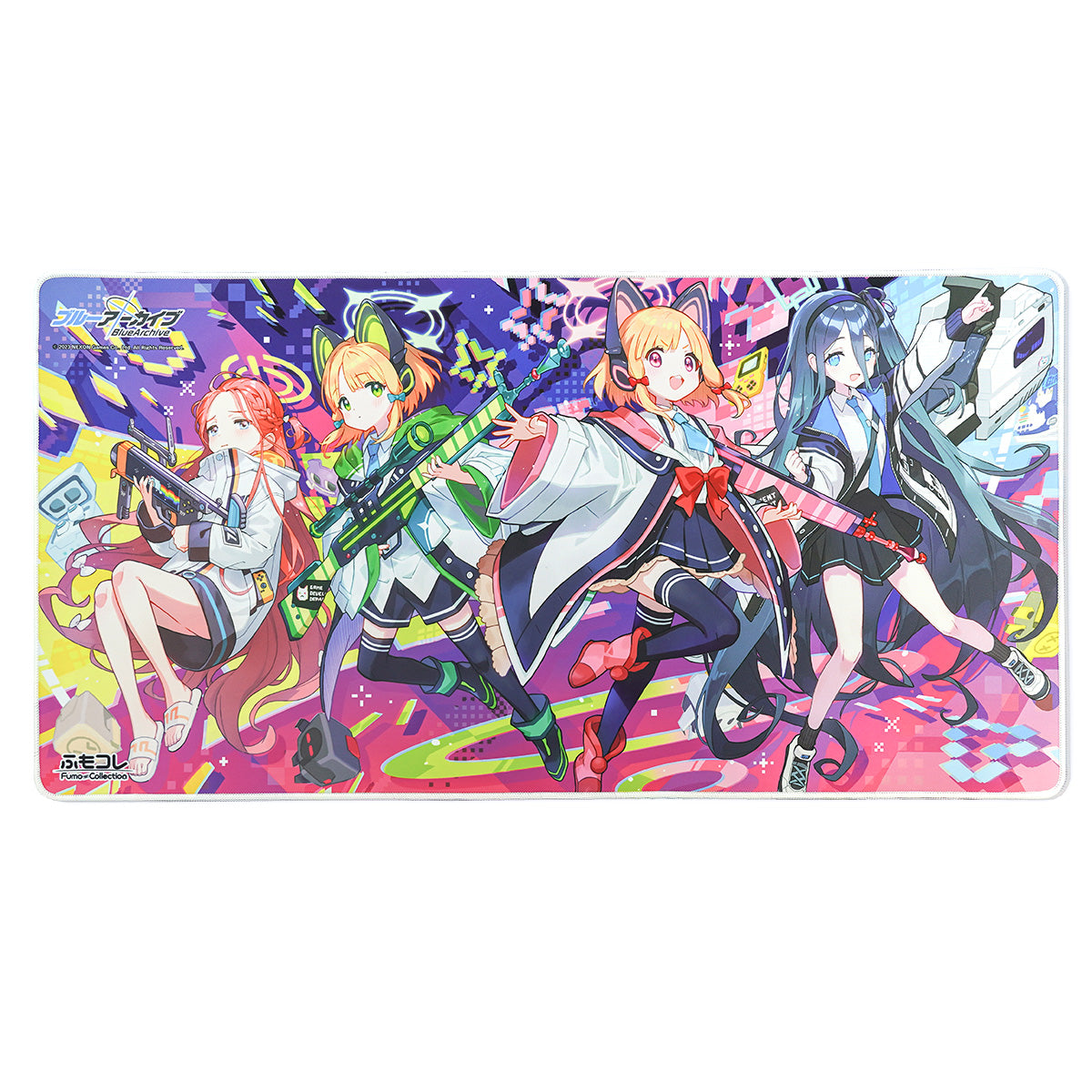 ふもコレ×ブルーアーカイブ ゲーミングマウスパッド ゲーム開発部 2XL｜ふもコレ(Fumo Collection)