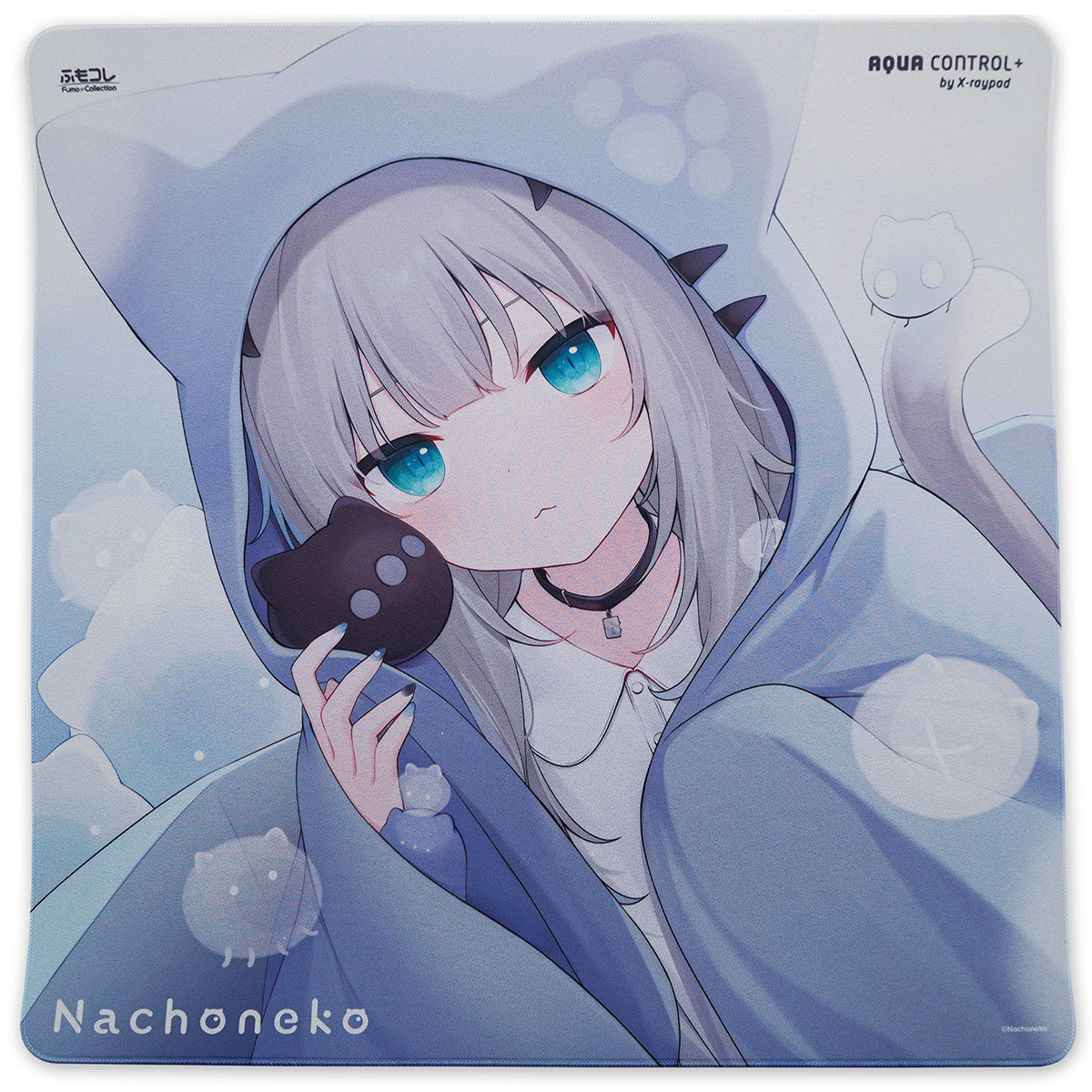 ふもコレ × Nachoneko ゲーミングマウスパッド (ベースモデル X-raypad Aqua Control Plus Wave)｜ふもコレ(Fumo Collection)