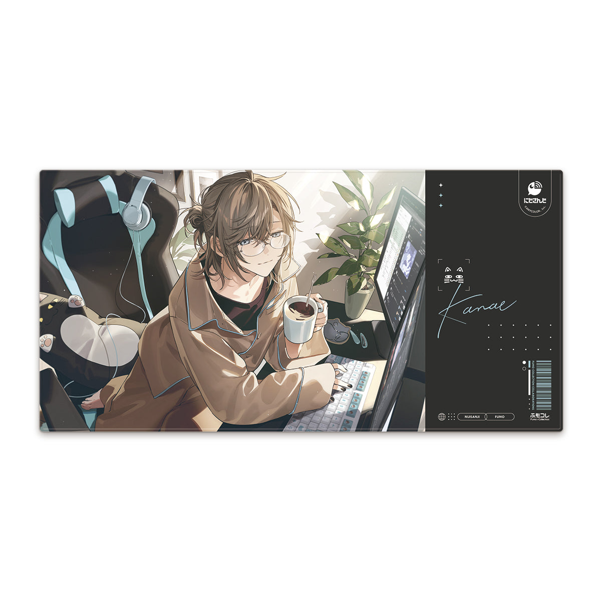 にじさんじ × ふもコレ ゲーミングマウスパッド 叶 2XL｜ふもコレ(Fumo Collection)